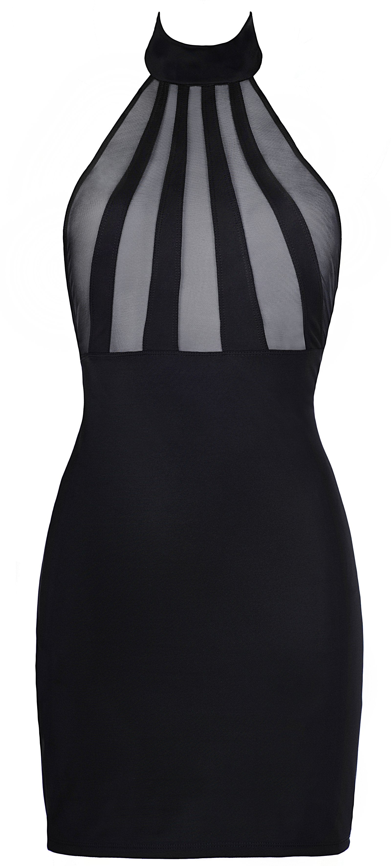 Axami Charbon Black Sheer Dress 9149 – FSLT Lingerie